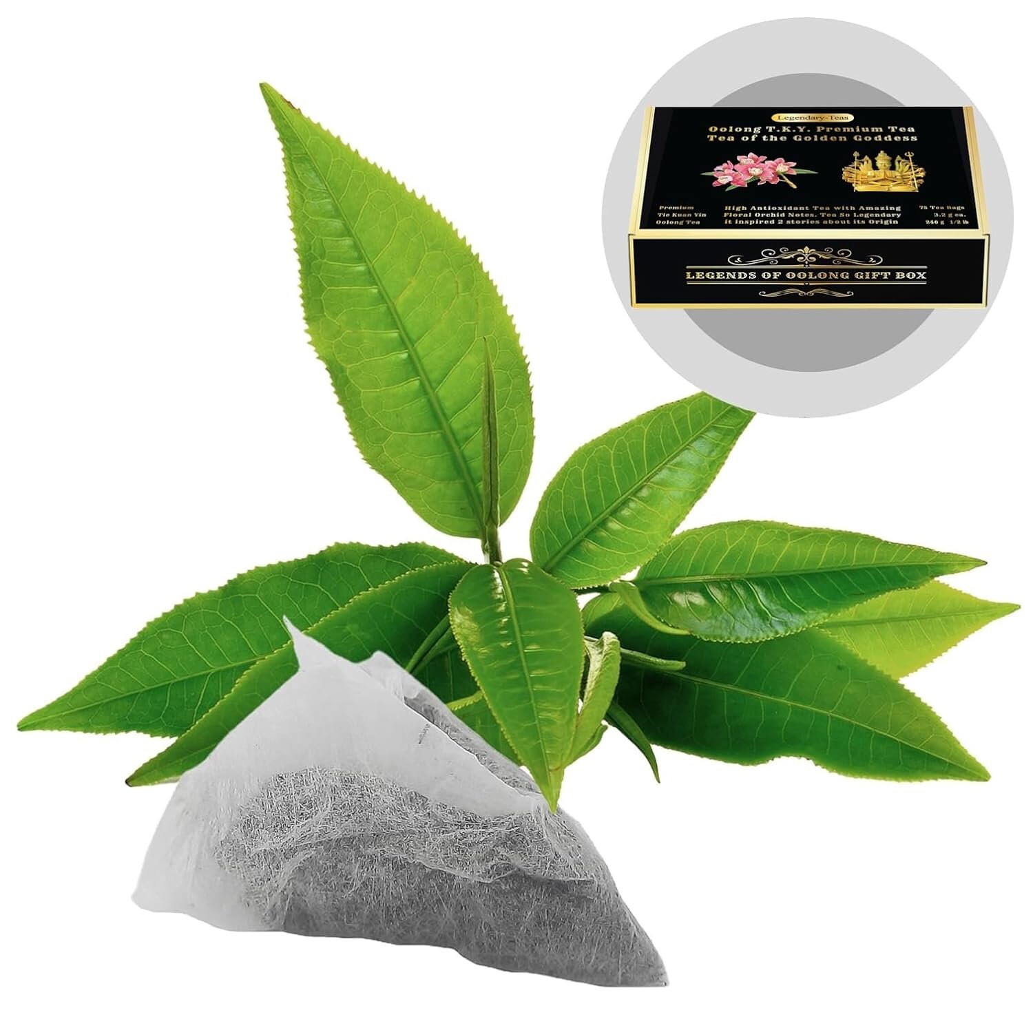 Oolong T.K.Y. Tea 75 Pack Gift Box Legendary-teas 'origins of Oolong ...