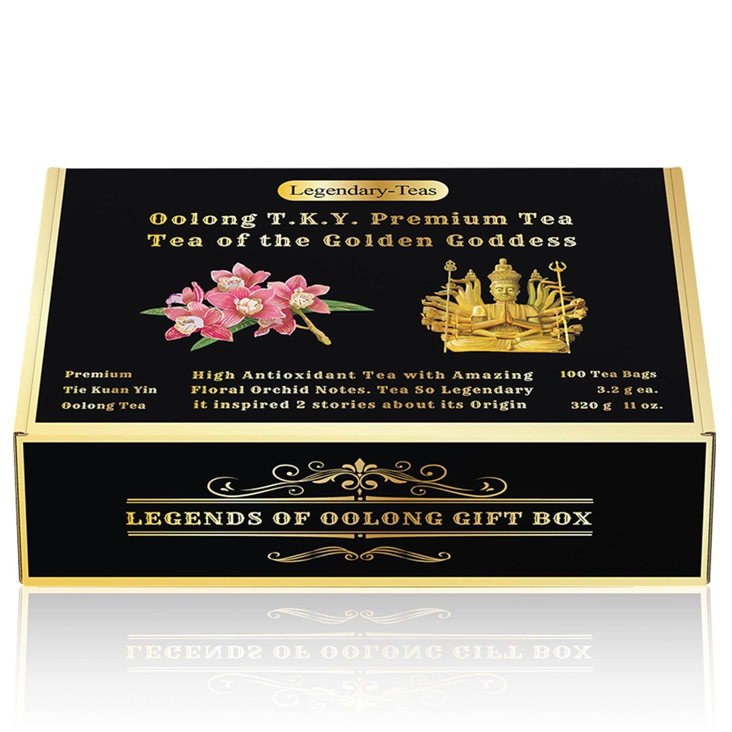 Oolong T.K.Y. Tea 75 Pack Gift Box Legendary-teas 'origins of Oolong ...