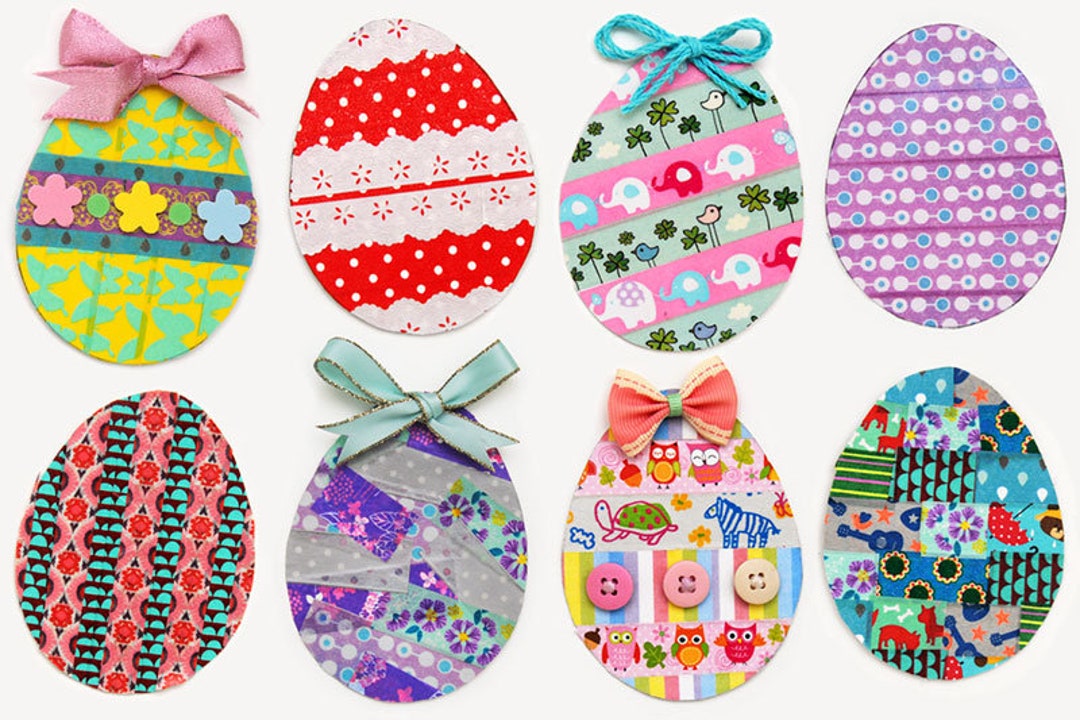 Blank Easter Egg Printables Bundle - Etsy