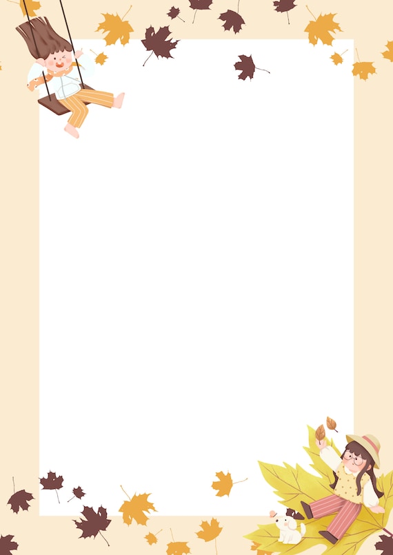 Writing Border For Kids