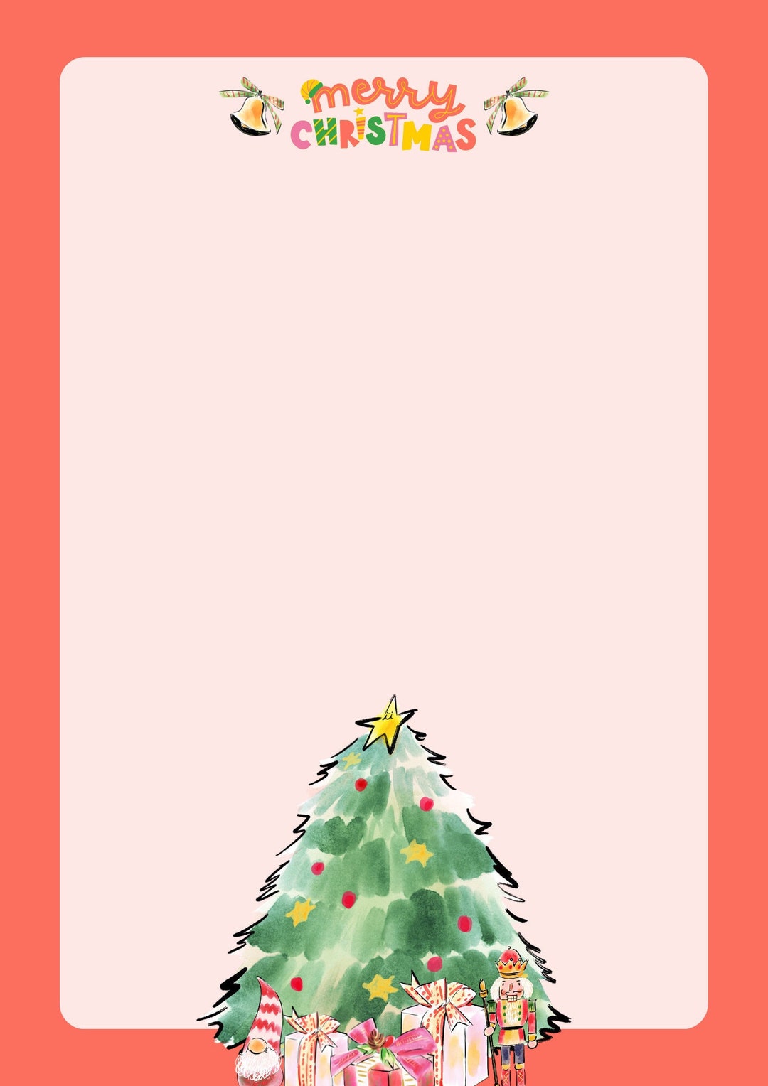 Christmas Holiday Border for Scrapbooks, Newsletters Etc... - Etsy