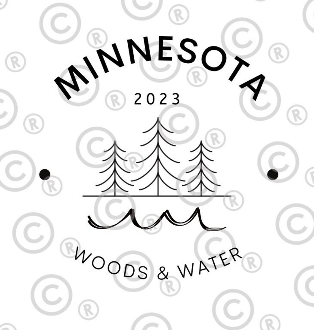 Minnesota Woods and Water SVG - Etsy