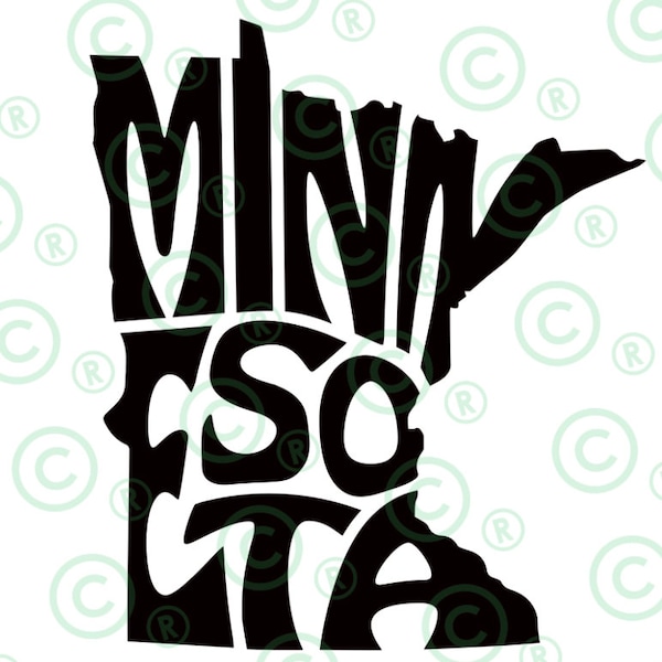 Minnesota Svg - Etsy