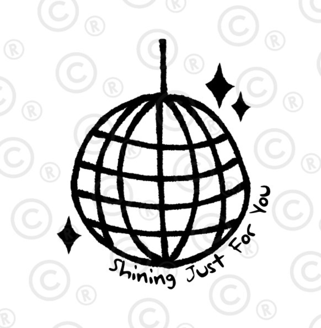 Mirrorball SVG File - Etsy