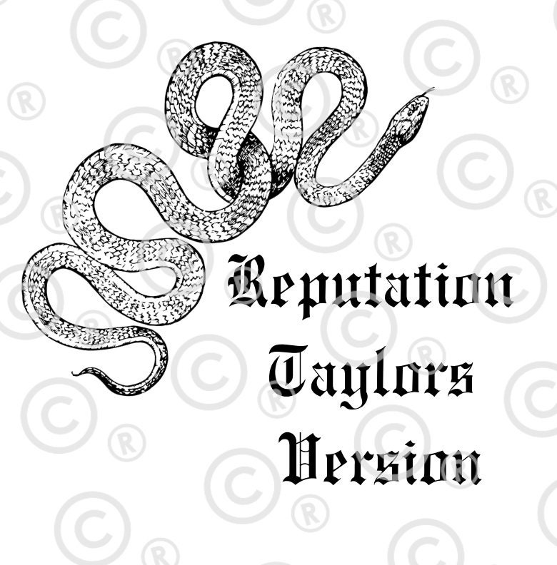 Reputation Taylor Version PNG and SVG Files - Etsy