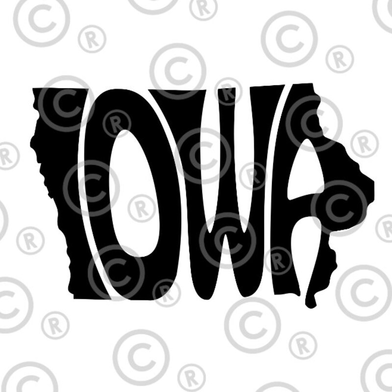 Iowa Stencils - Etsy