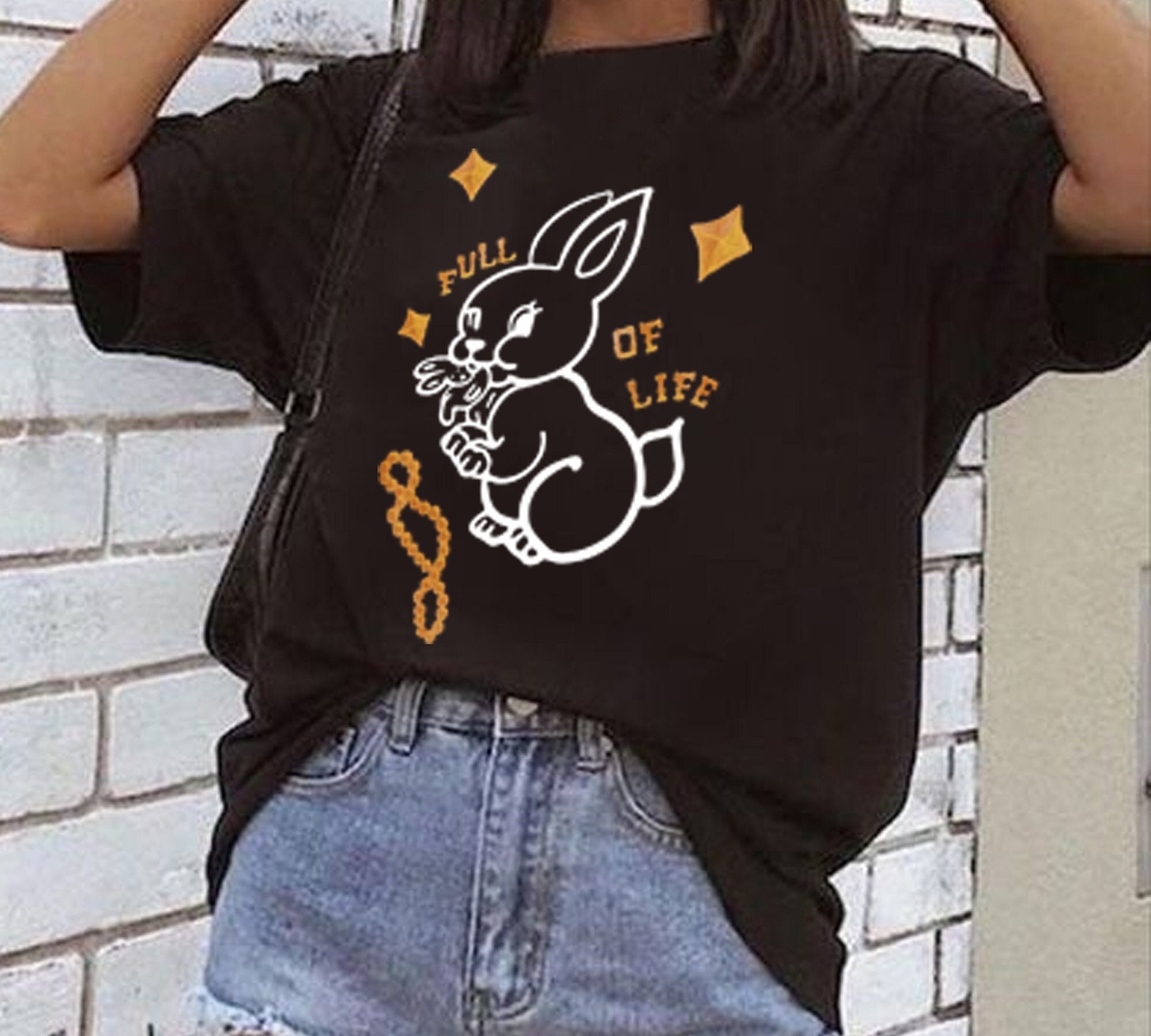 New Jeans Bunny Member T-Shirt, NewJeans Tokki Shirt