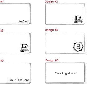 Custom Checkbook Covers, Customized Leather Check Book Holder ...