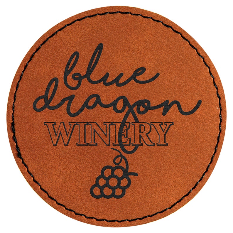 Blank Leather Hat Patches Round Laserable Leatherette Patch - Etsy