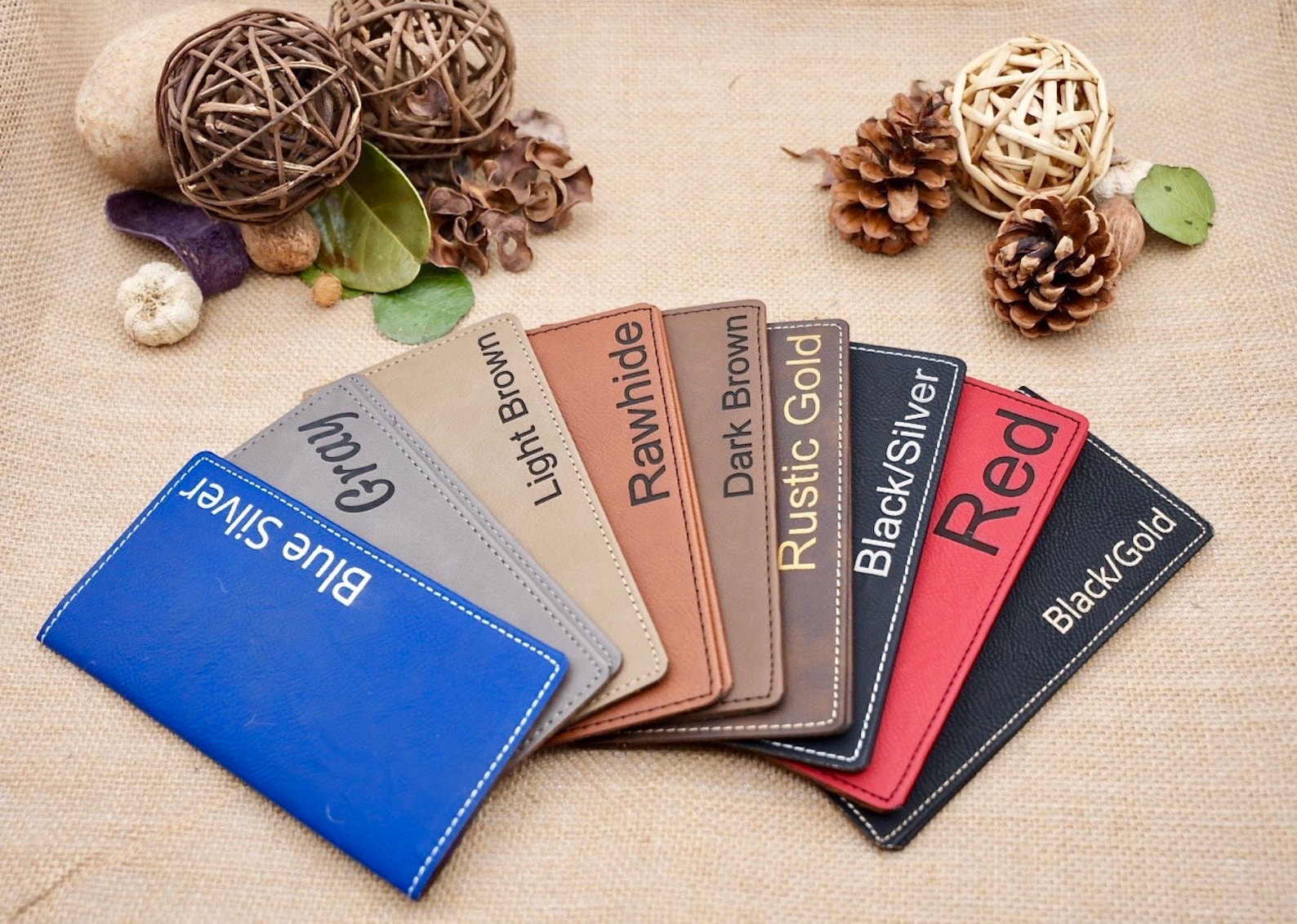 Custom Checkbook Covers, Customized Leather Check Book Holder ...