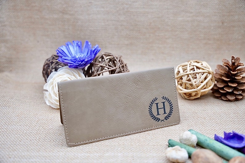 Custom Checkbook Covers, Customized Leather Check Book Holder ...