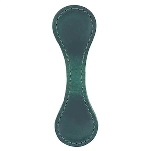 Leather Magnetic Bookmark, Personalized Genuine Leather Bookmark ...