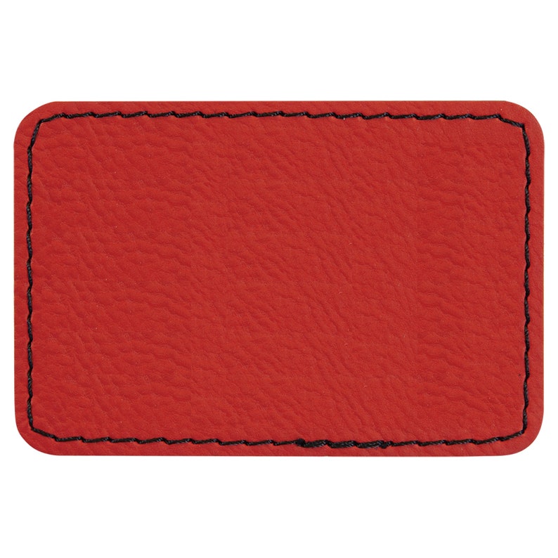 Blank Leather Hat Patches Rectangle Laserable Leatherette - Etsy