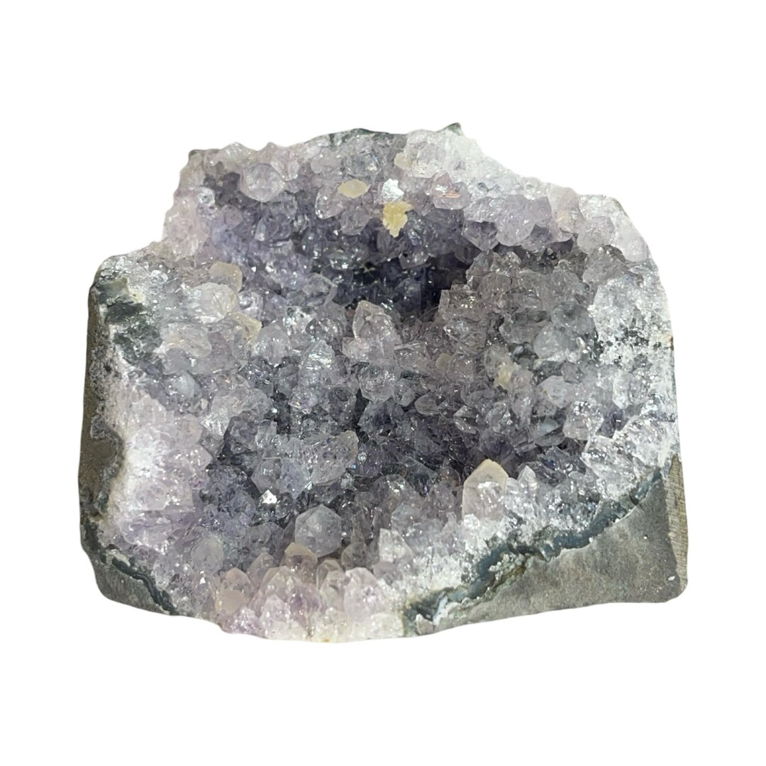 Smoky Amethyst Cluster - Cut Base Geode - C - Etsy