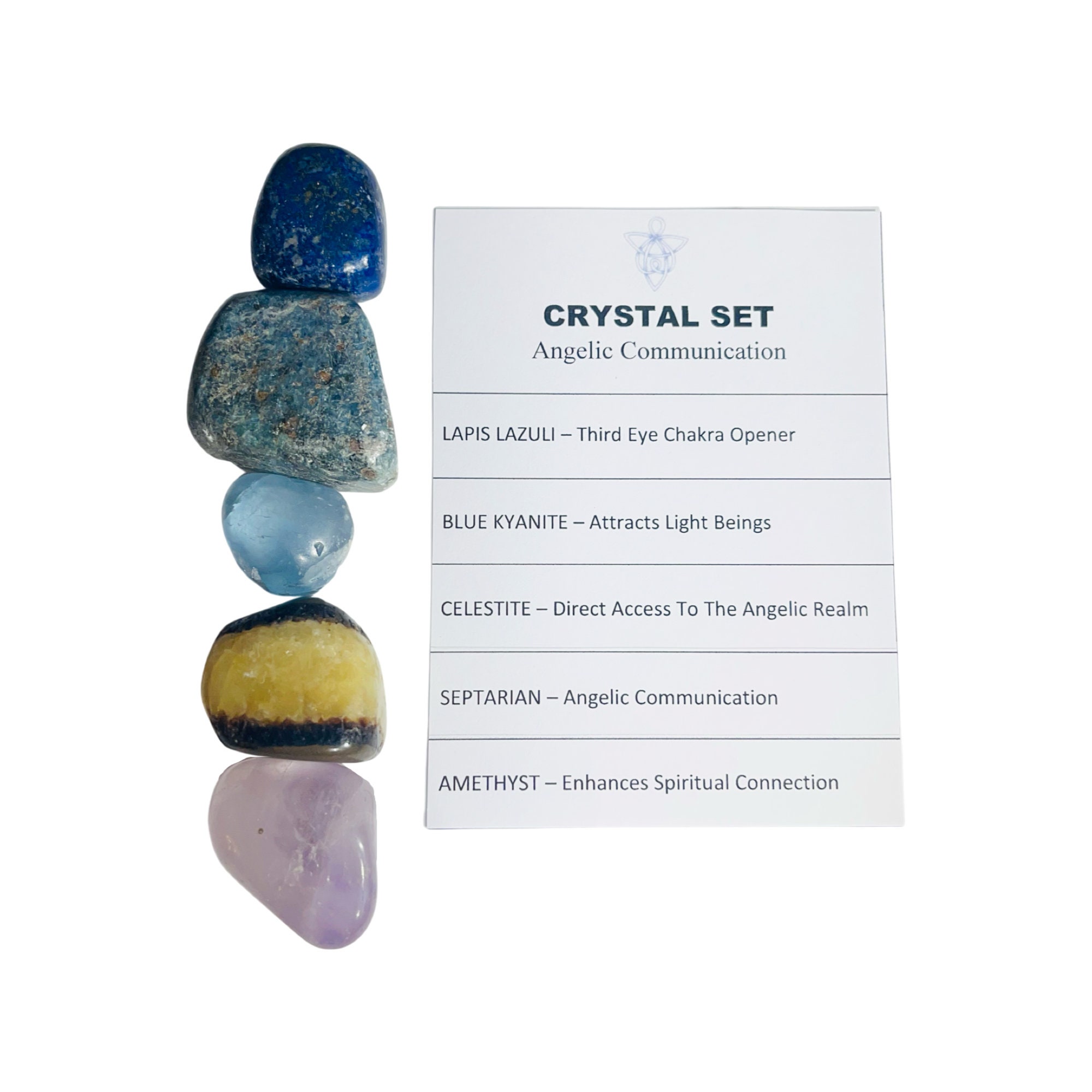 Crystal Set ANGELIC COMMUNICATION - Etsy