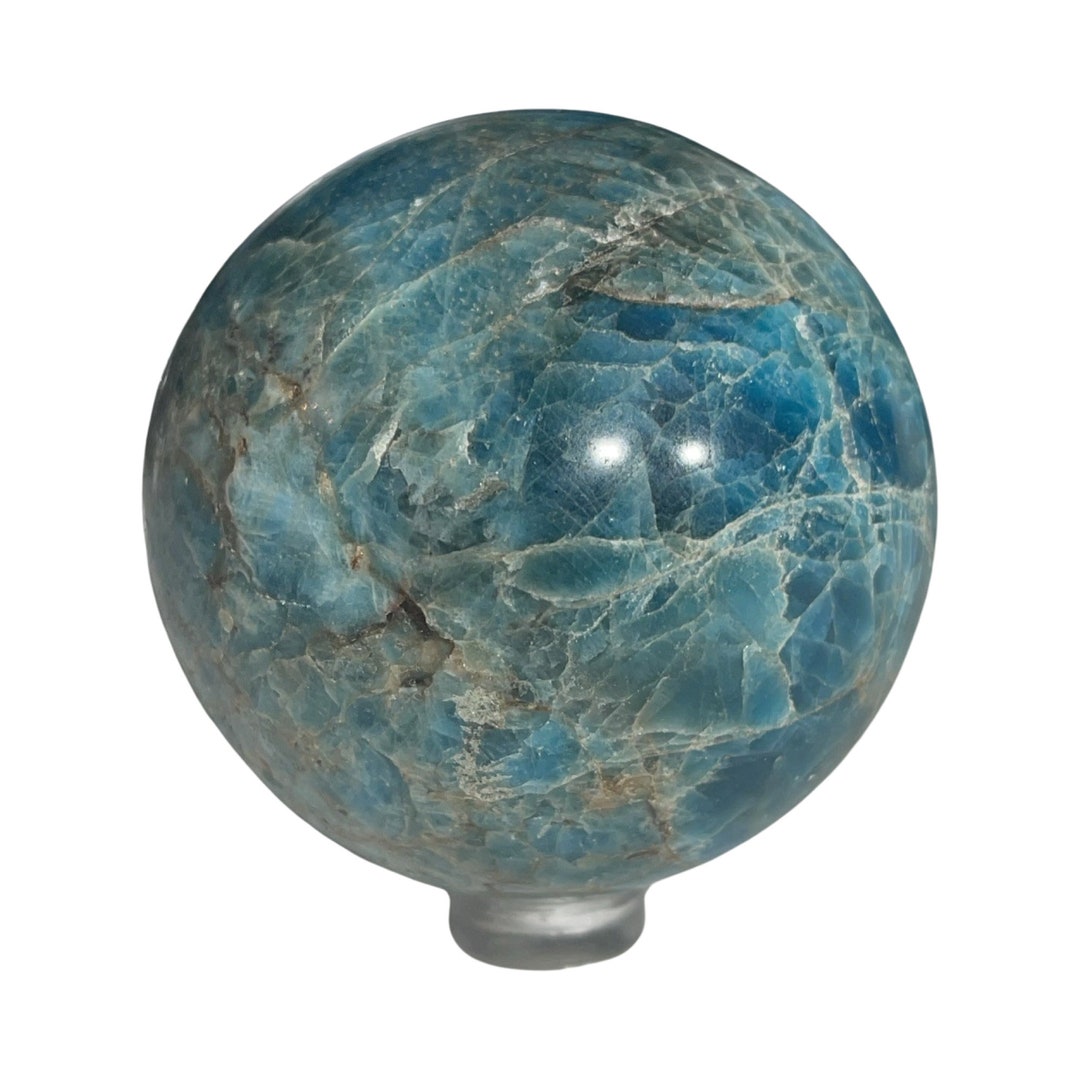 Apatite Sphere - Stand Included - A - Etsy
