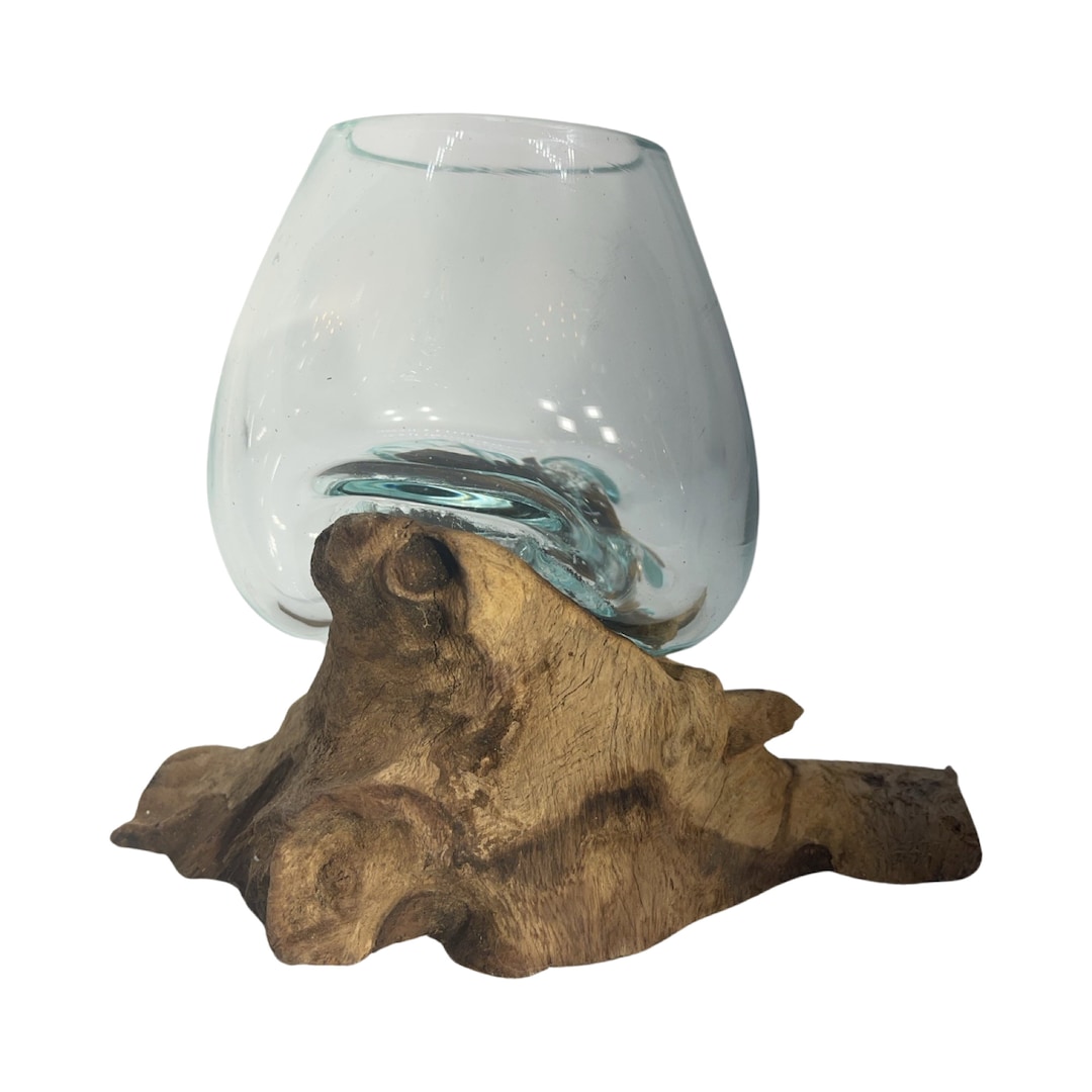 Slump Bowl on Driftwood K - Etsy