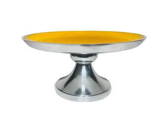 Yellow Melamine Cake Stand - Etsy