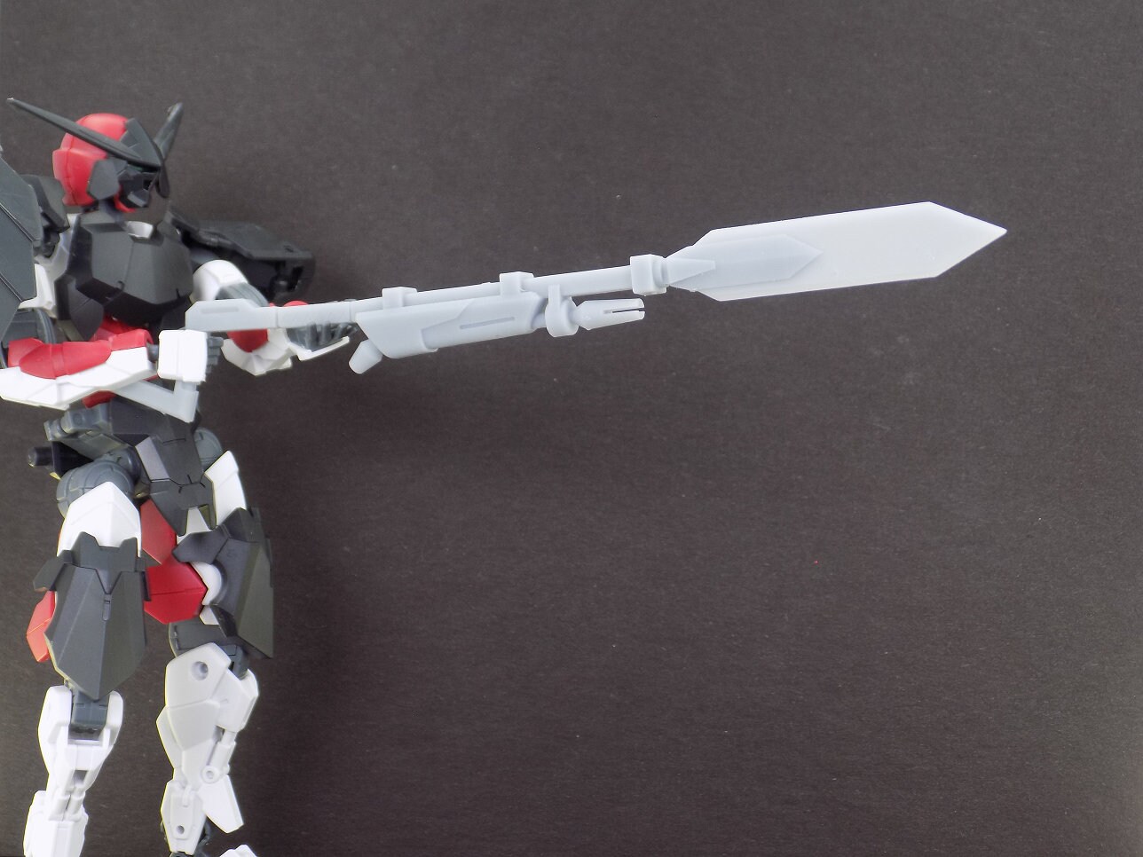 1/144 scale energy spear with rifle, for giant robot models and action ...