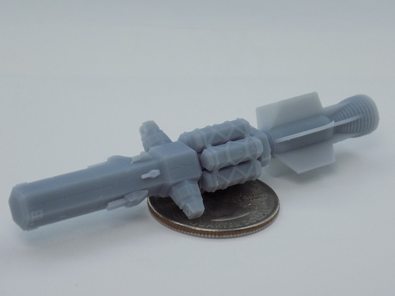 Skirmish Scale Hex Fleet Destroyer, Miniature Starship, Resin 3d Print ...