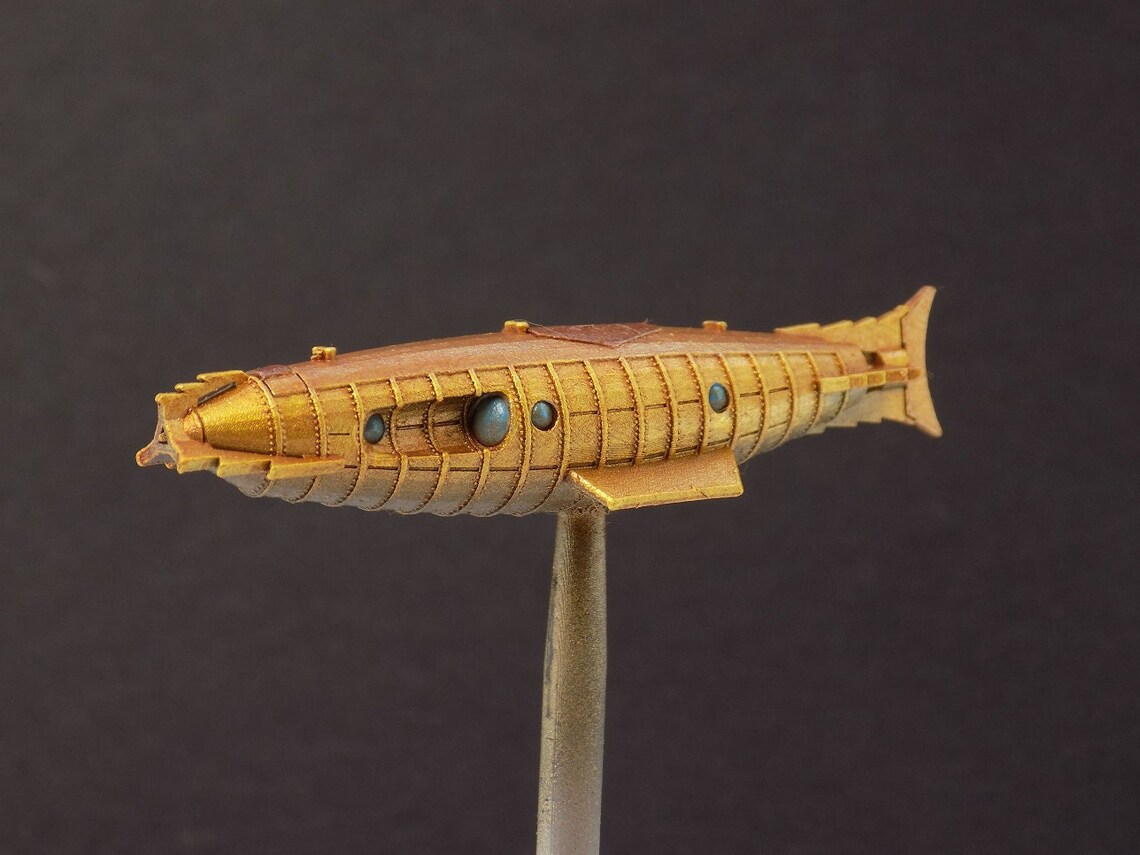 Skirmish Scale Steampunk Submarine Miniature Submarine Boat - Etsy UK