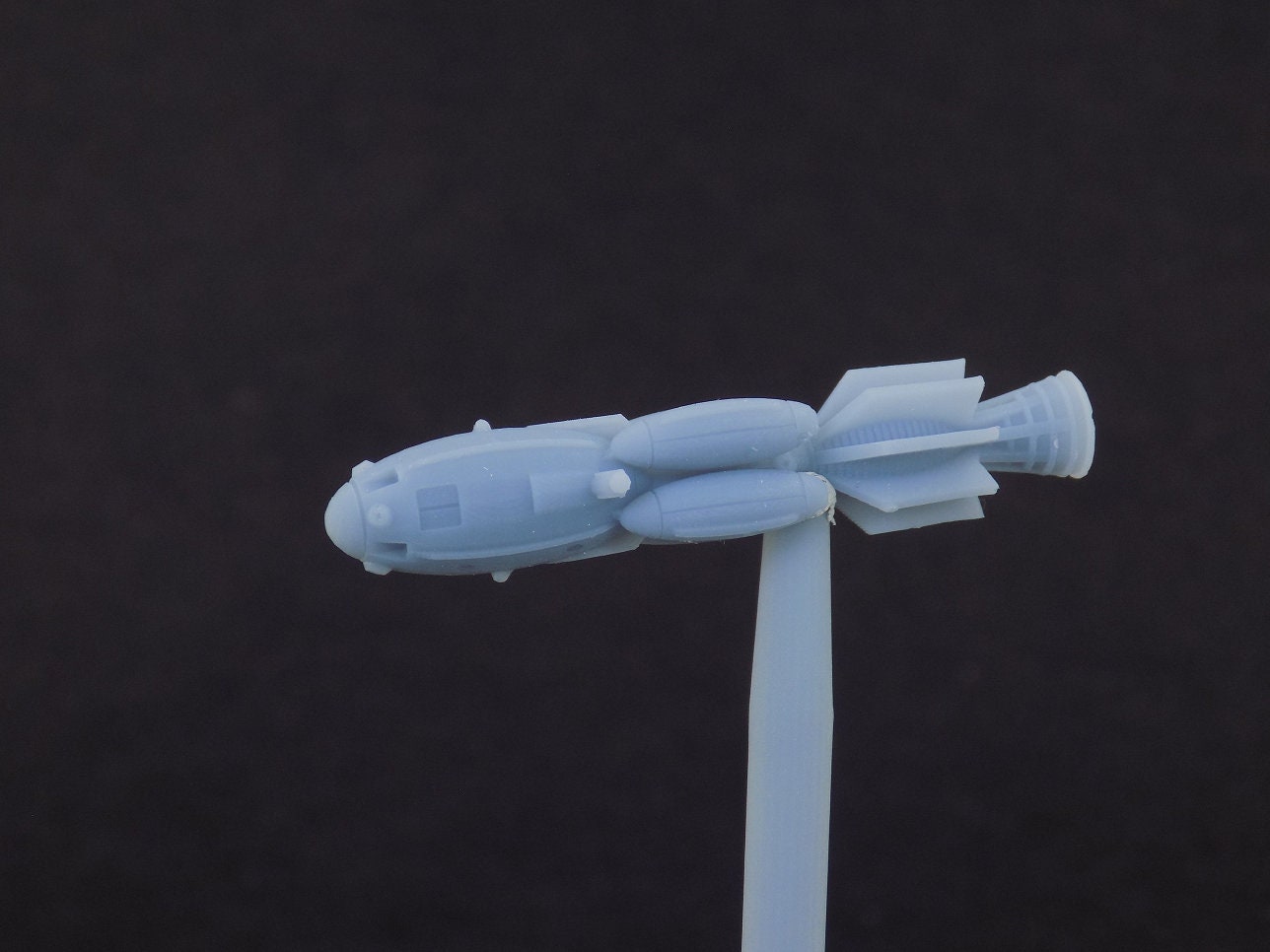 Skirmish scale Ellipse Fleet Torpedo Frigate, miniature starship, resin ...