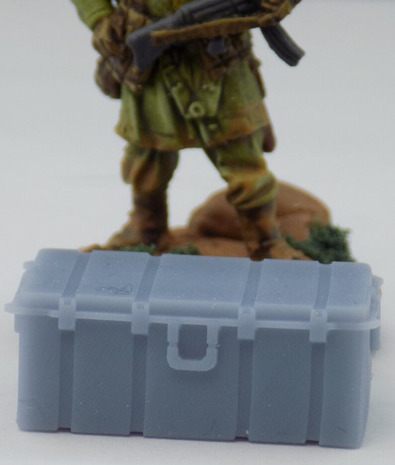 Set of 4 Miniature Military Rifle Crates 3d Printed Tabletop - Etsy