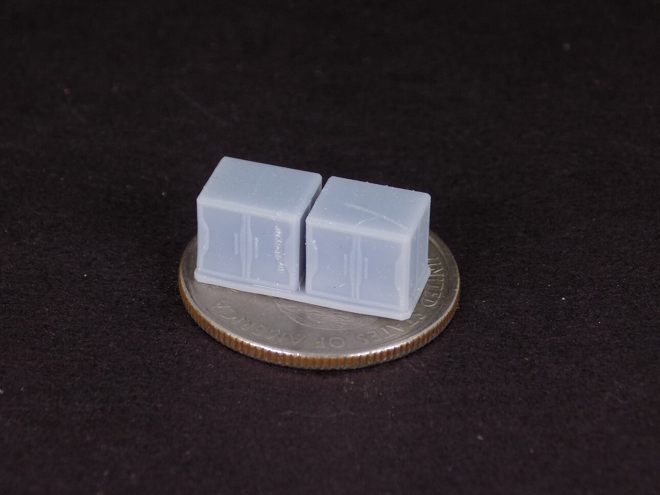 Set of 4, 6mm Modular Heavy Truck, Miniature Cargo Truck, Resin 3d ...