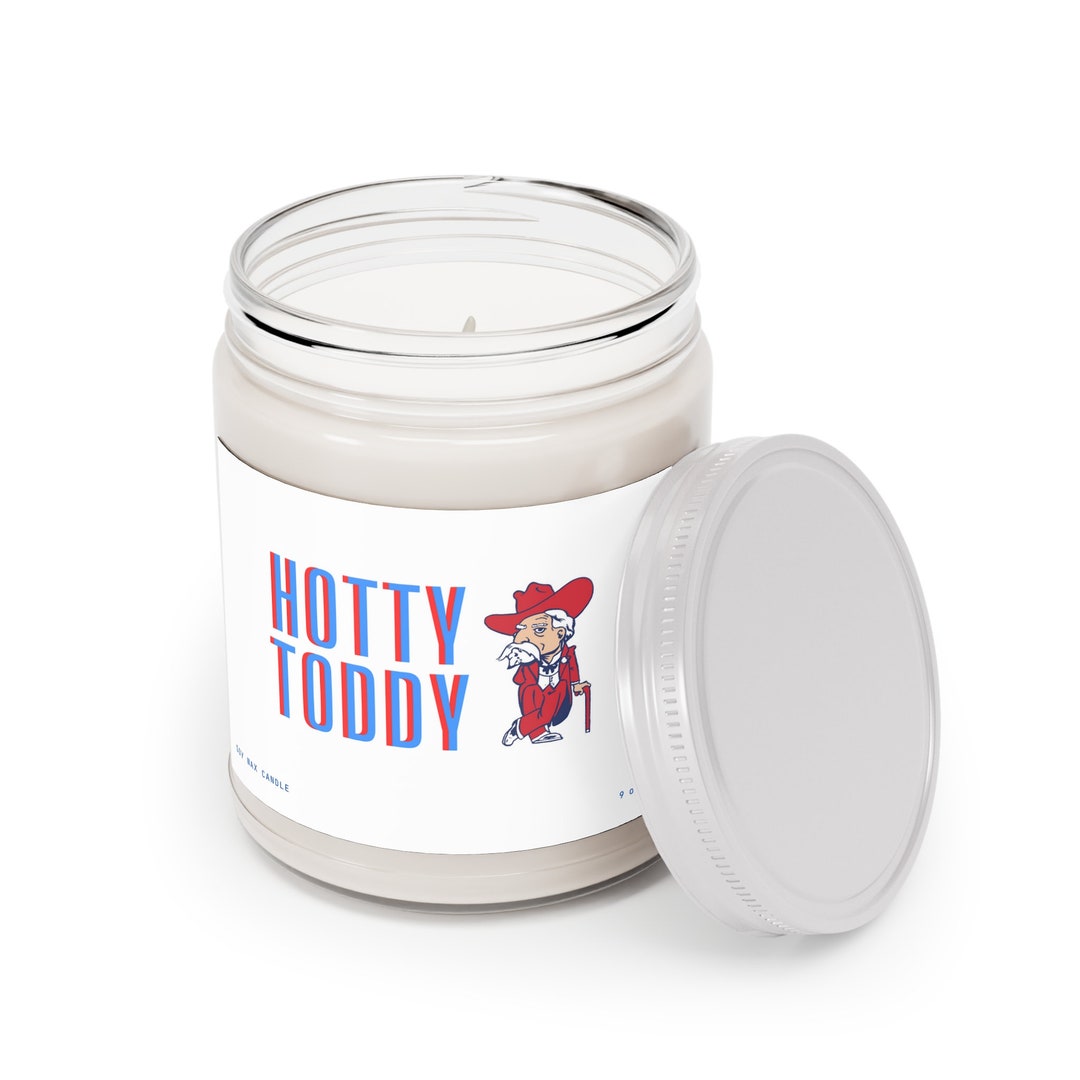 Hotty Toddy Ole Miss Candle Colonel Reb 9 Oz Comfort Spice - Etsy