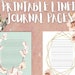 Printable Stationary, Printable Journal, Printable Notebook, Journal ...