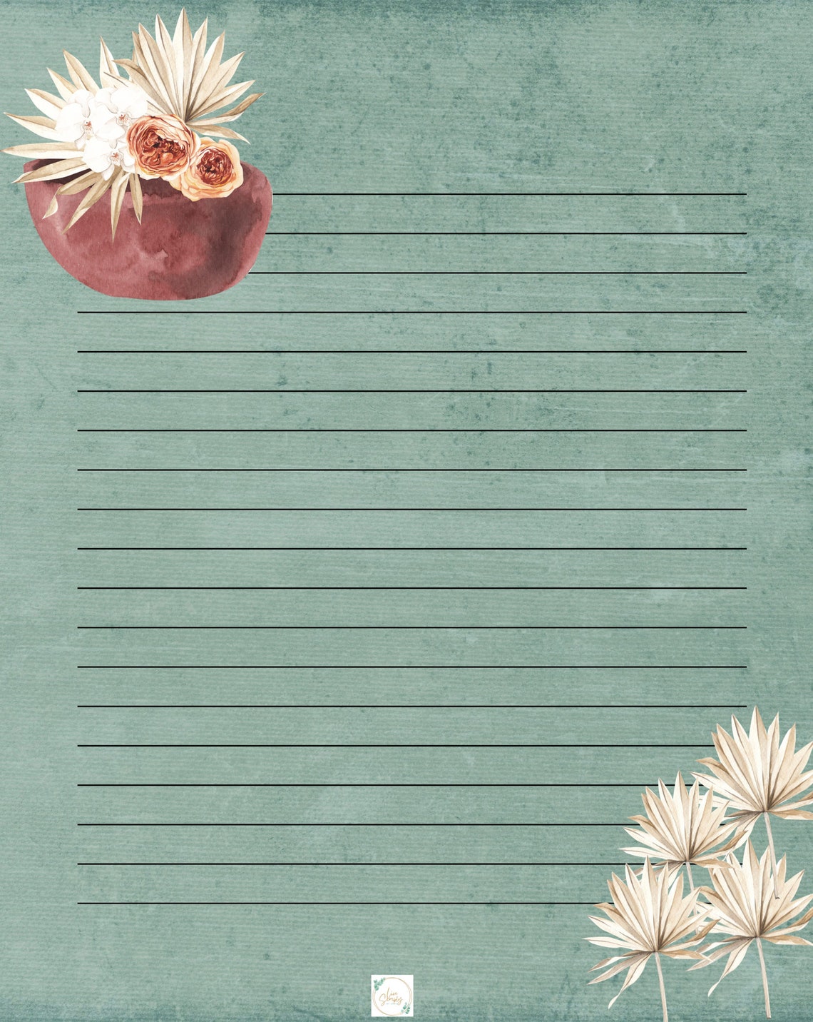 Printable Stationary, Printable Journal, Printable Notebook, Journal ...