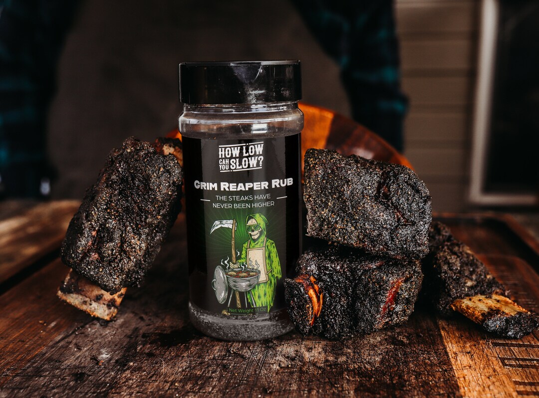 Grim Reaper & Chimichurri Bundle. Seasoning Rubs for Smoked Barbecue ...