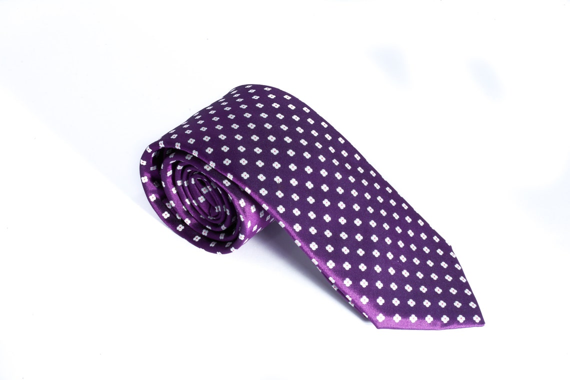 100% Pure Italian Silk Tie - Etsy