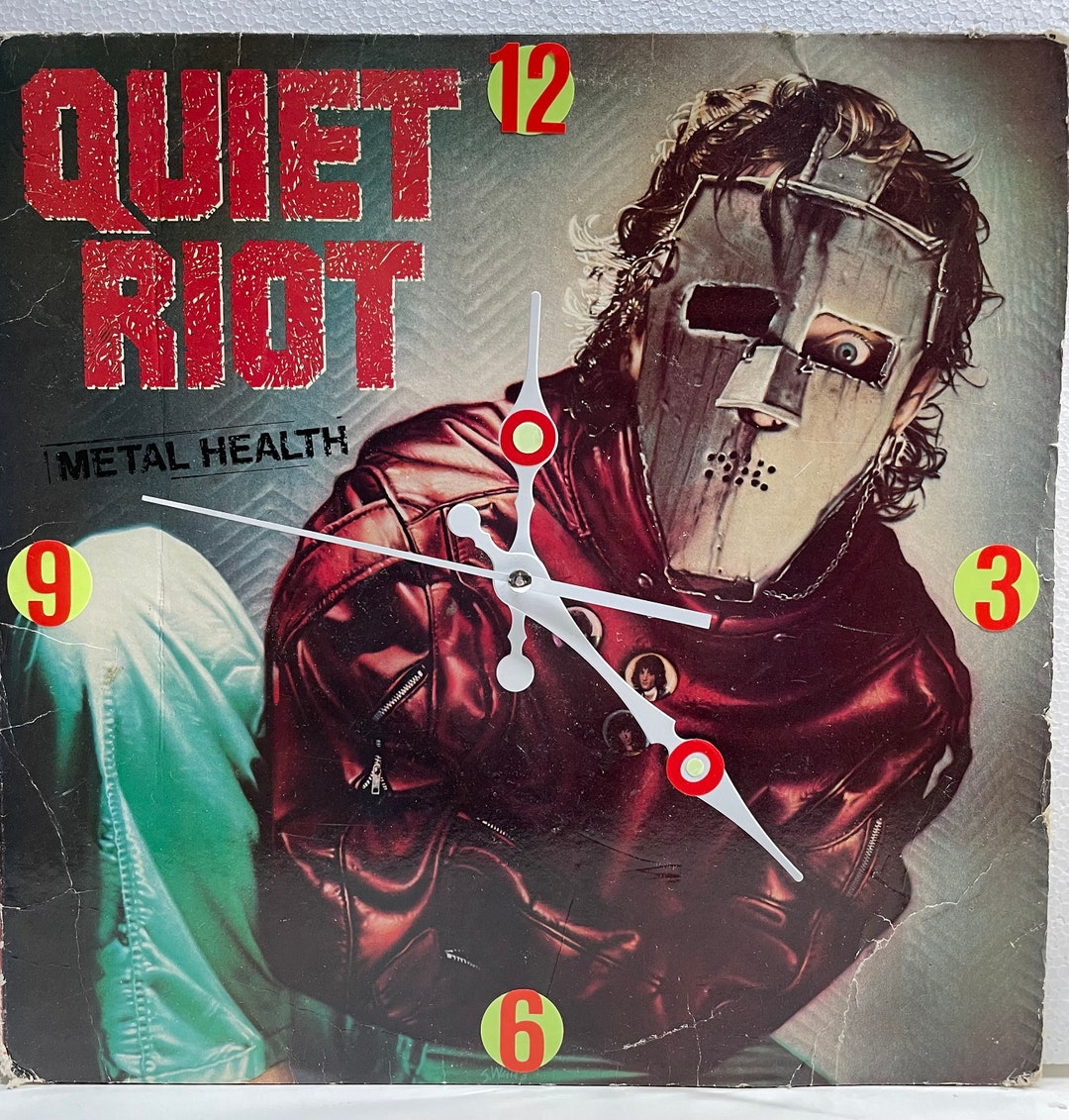 Quiet Riot Metal Health Original Record Album Jacket Up-cycled Wall ...