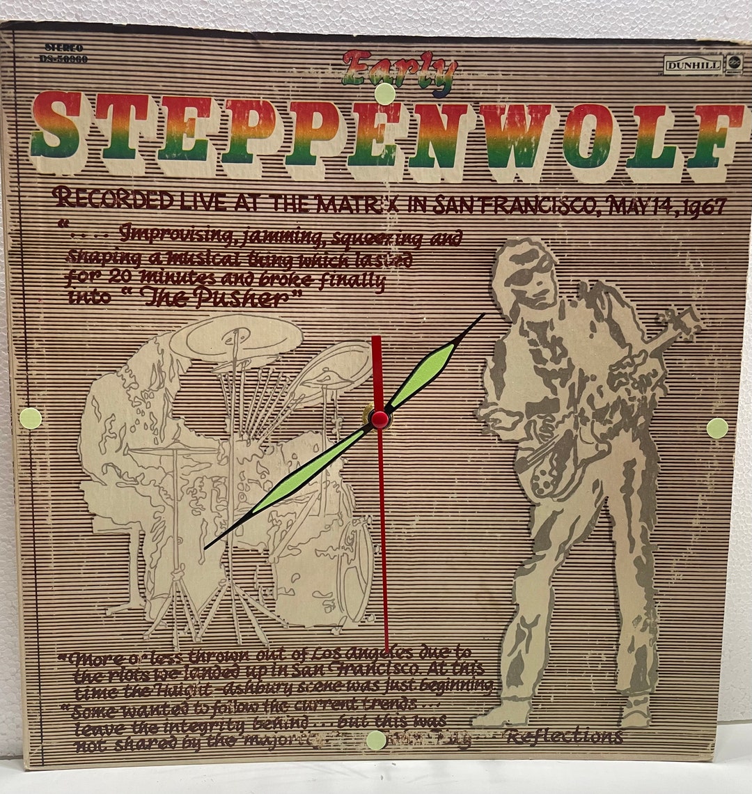 Early Steppenwolf (the Sparrows) Original Up-cycled Record Jacket Wall ...