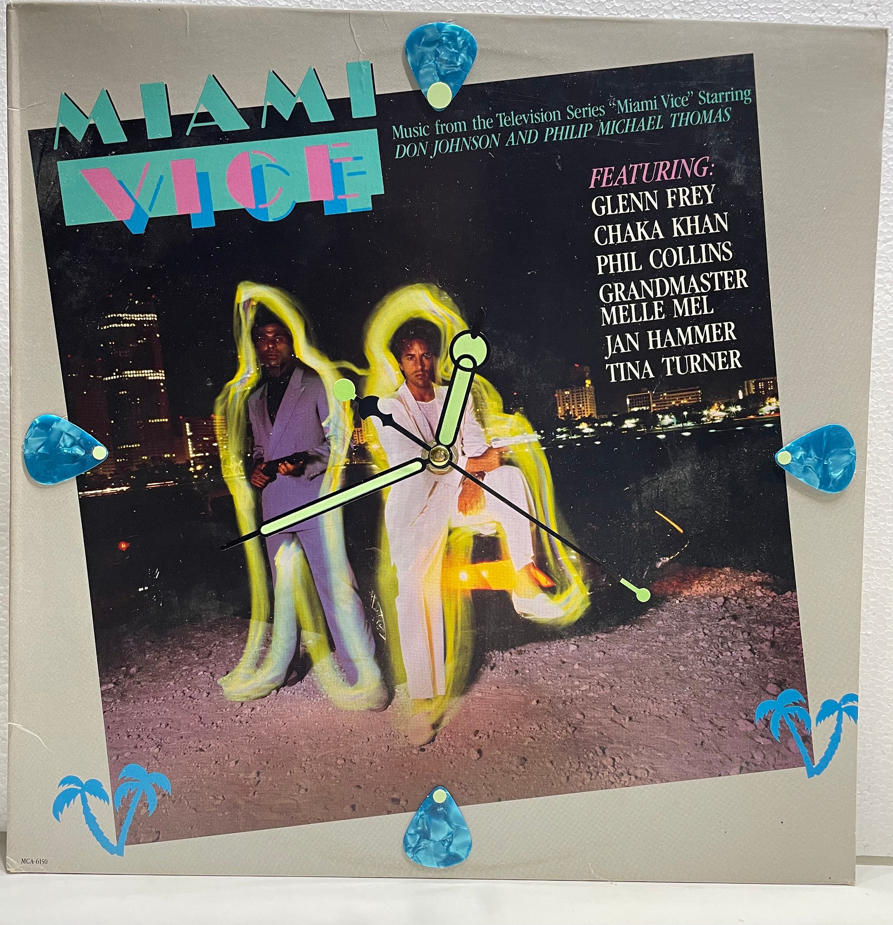 Miami Vice Music From the Television Series Vinyl Record Sleeve Up ...