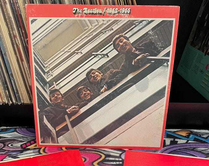 The Beatles - 1962-1966 "red Album" 2xlp Vinyl Set (1973 US Pressing ...