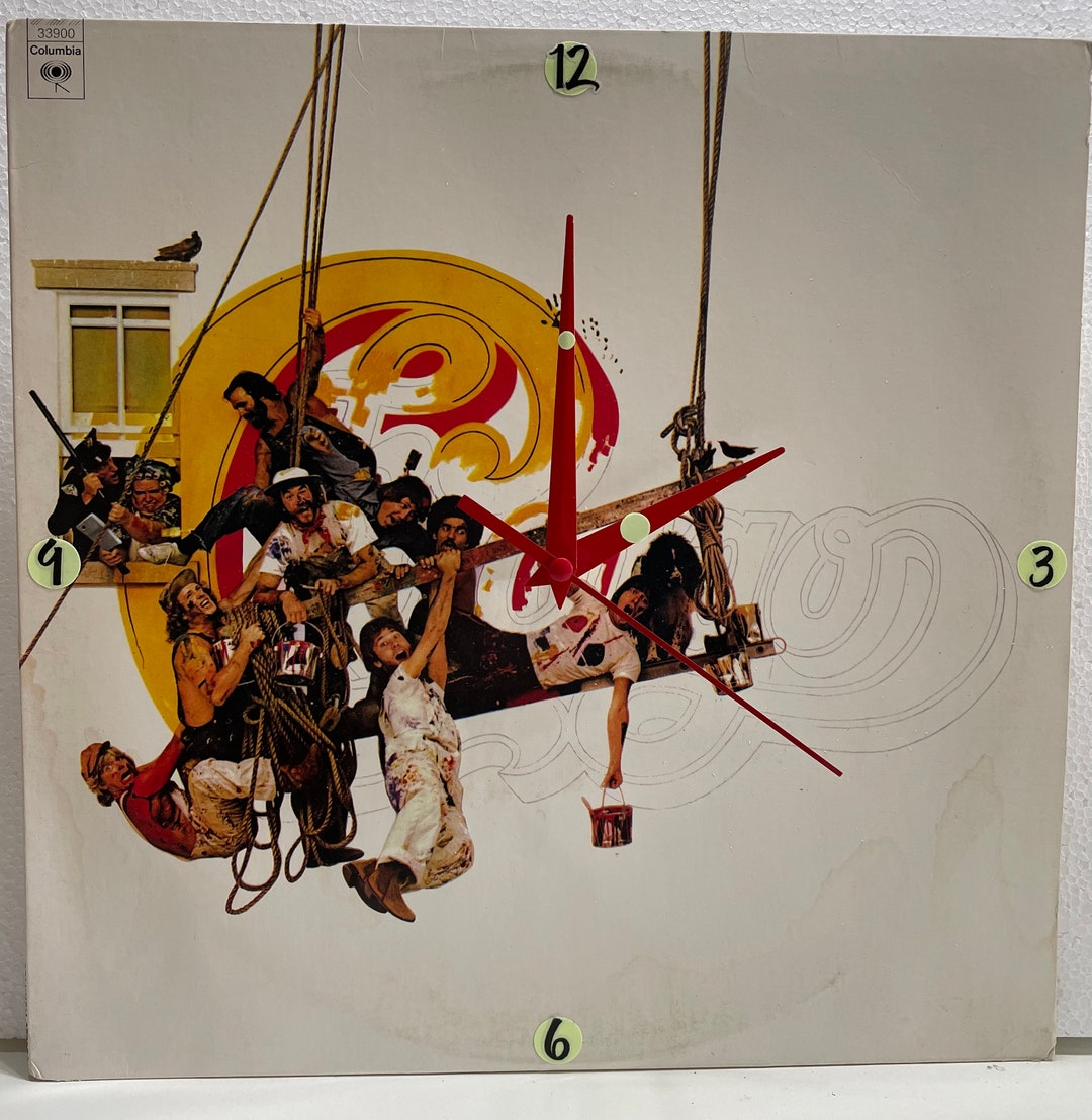 Chicago IV Greatest Hits Original Record Album Jacket Wall Clock - Etsy