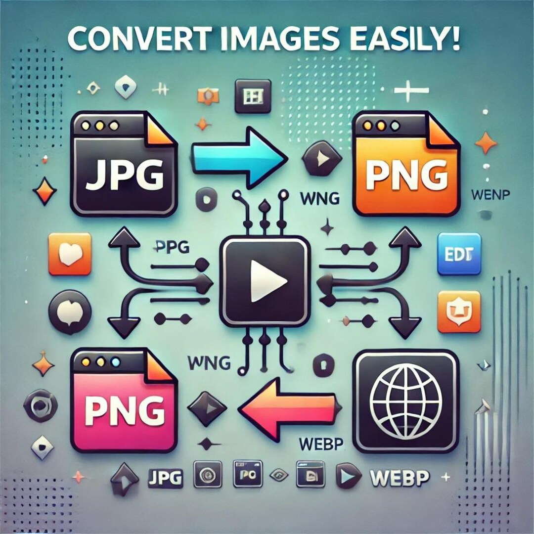 Image Conversion Tools Webp to Jpg Png Etc Tools List Resource Cheat Sheet Download - Etsy
