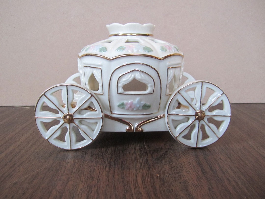 Vintage Mikasa Wedding Bells Bridal Carriage Tea Light Candle Holder - Etsy