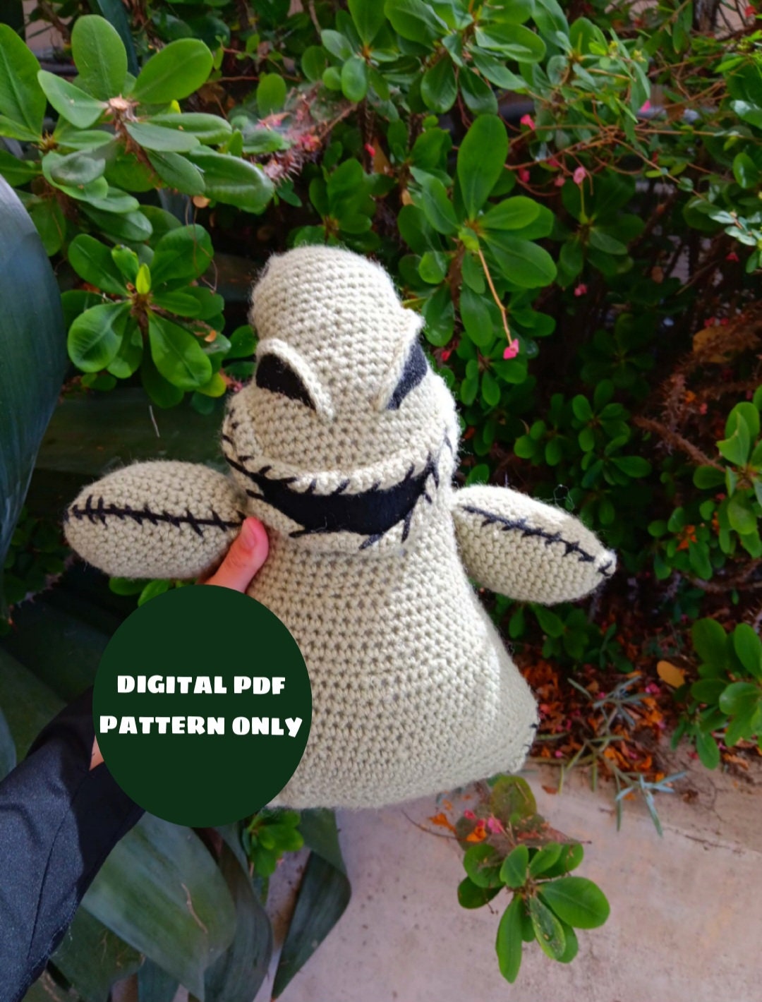 Oogie Boogie Amigurumi Pattern - Etsy