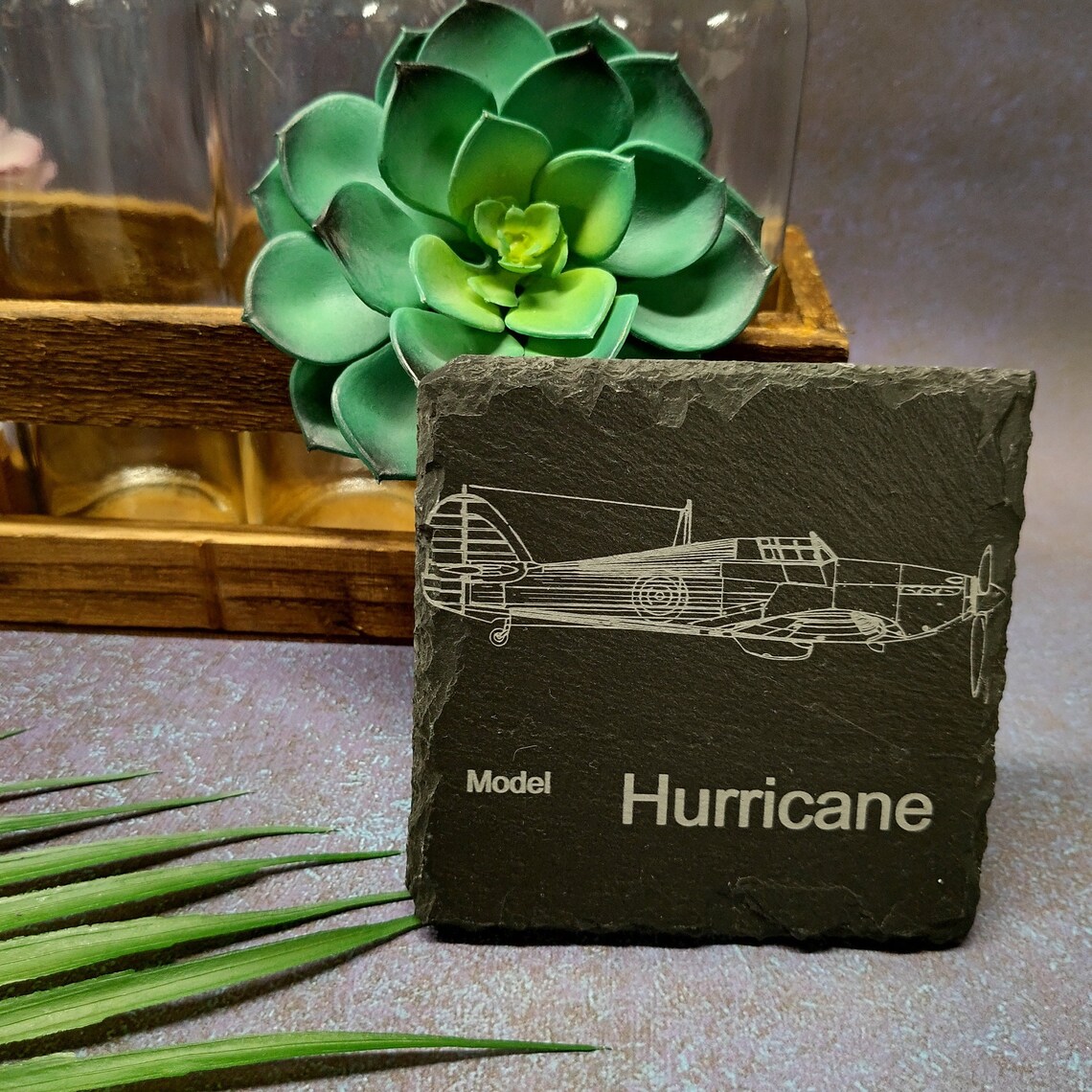 Airplane Slate Coasters, Set of 4, Gift Set, Planes Coasters, Slate ...