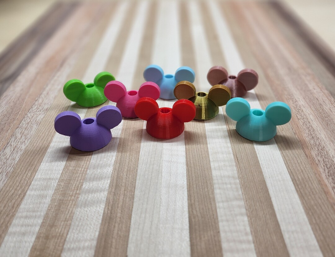 Mickey 3D Straw Toppers - Etsy