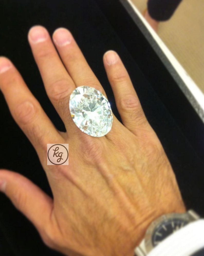 200 Carat Brilliant Oval Cut D-VVS1 Premium Lab Diamond Top - Etsy Israel