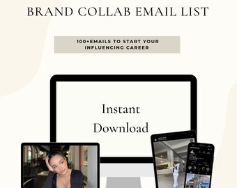 Pr List Template - Etsy