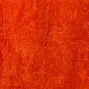 Jungle Paradise Basket Weave Quilt // Minky Backing - Etsy