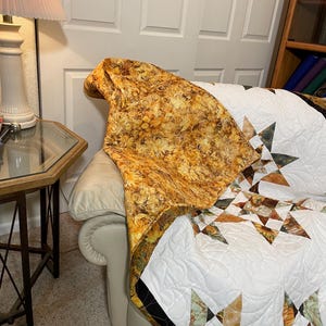 Nine Sisters Quilt in Fall // Autumn Batik Prints - Etsy