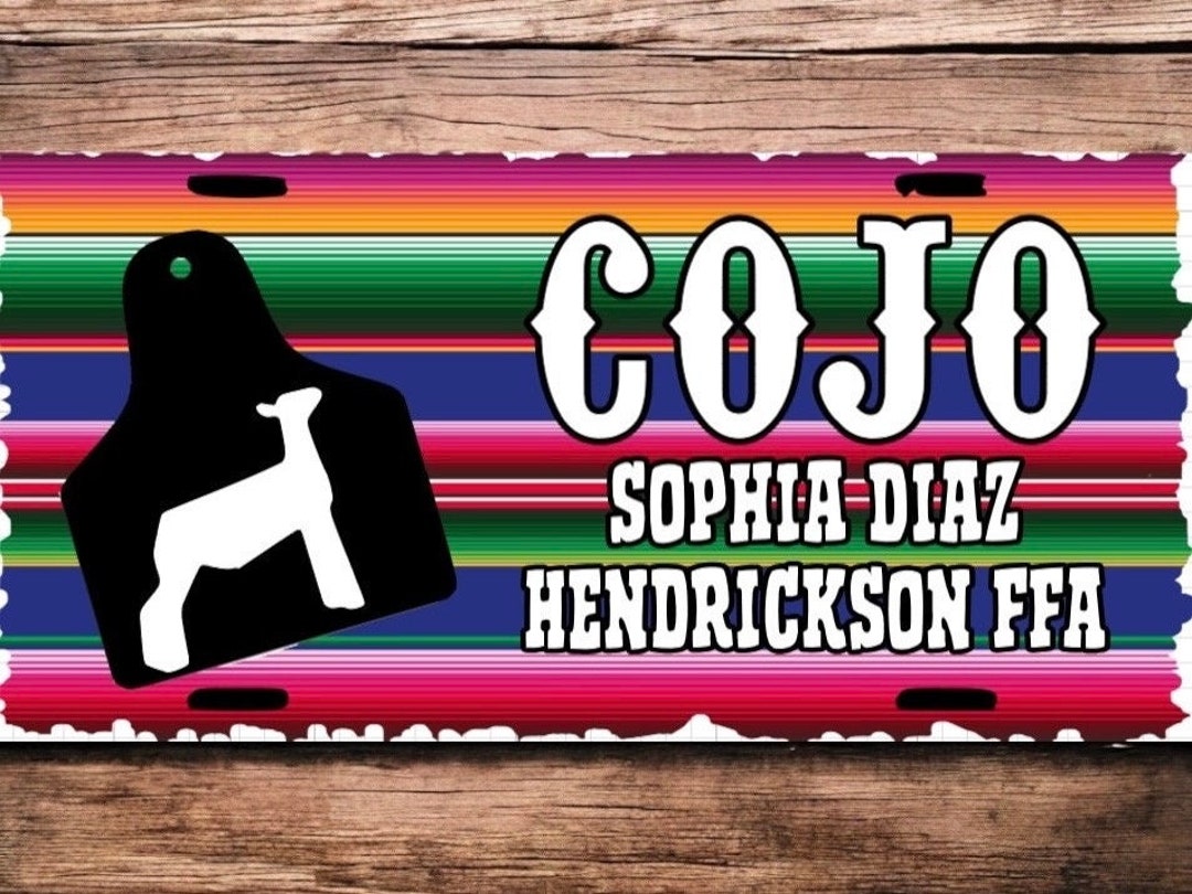 FFA/4H Livestock Pen Sign - Etsy