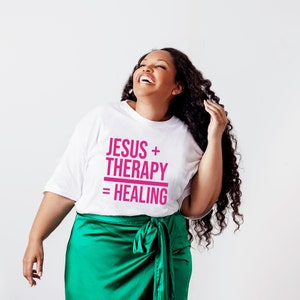 Jesus Therapy Healing T-shirt Christian Shirt - Etsy