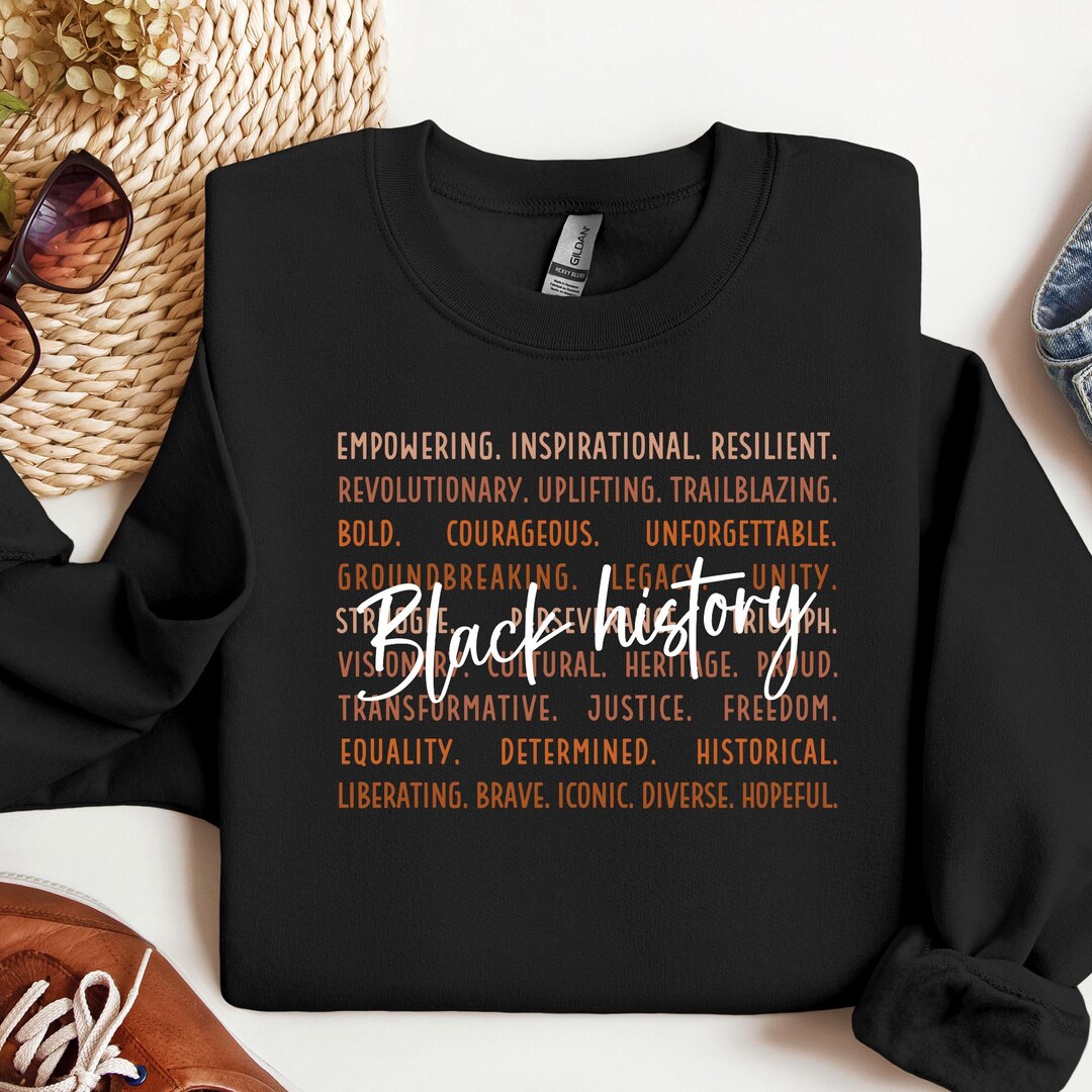 Black History Positive Quote Unisex Shirt, Melanin Pride - Etsy